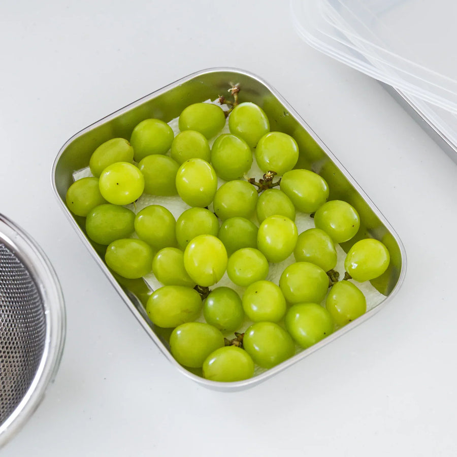 Premium Stainless Prep Trays – Perfect for Food Prep & Storage – JOC Goods
