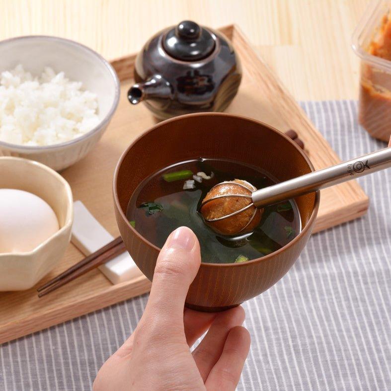 AUX Japanese Miso Muddler – Easy Measurement & Mixing Tool – JOC Goods