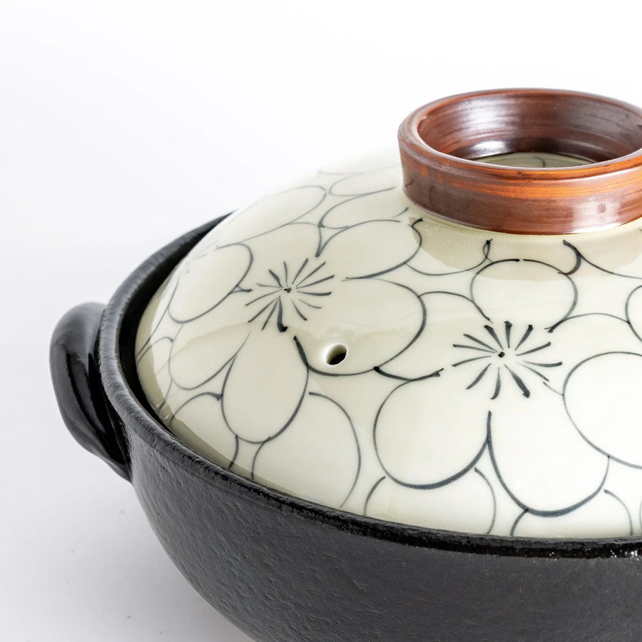 Black Blossom Family-Size Donabe – JOC Goods