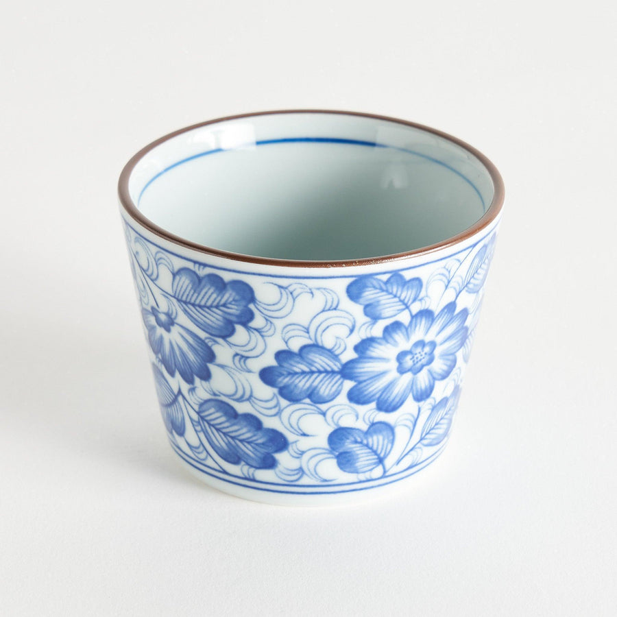 Blue Flower Arabesque Condiment Bowl – JOC Goods