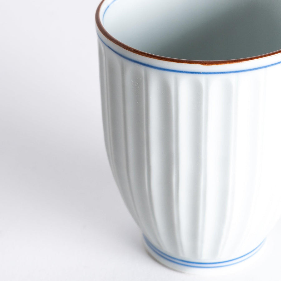 Ivory Fluted Tea Cup – JOC Goods