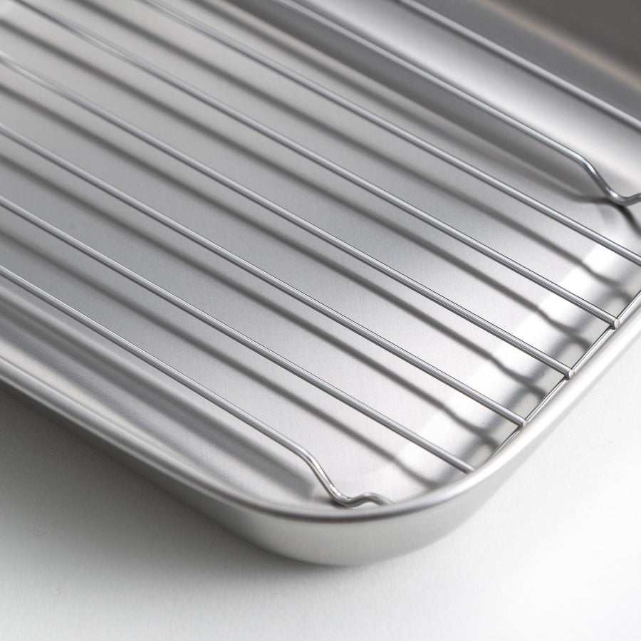 Premium Stainless Prep Trays – Perfect for Food Prep & Storage – JOC Goods