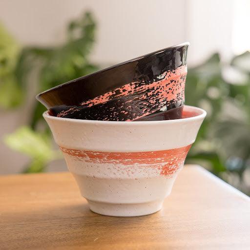 Red Swirl Ramen Bowl Set – JOC Goods