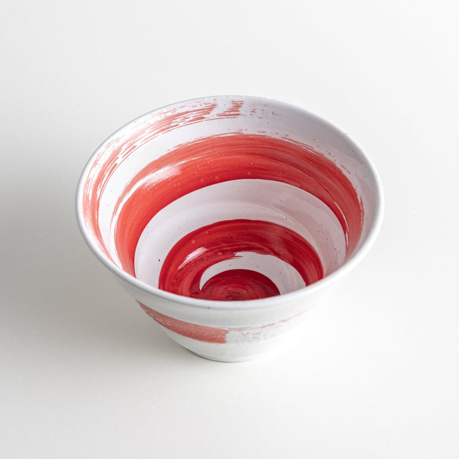 Red Swirl Ramen Bowl Set – JOC Goods