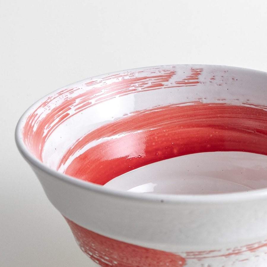 Red Swirl Ramen Bowl Set – JOC Goods