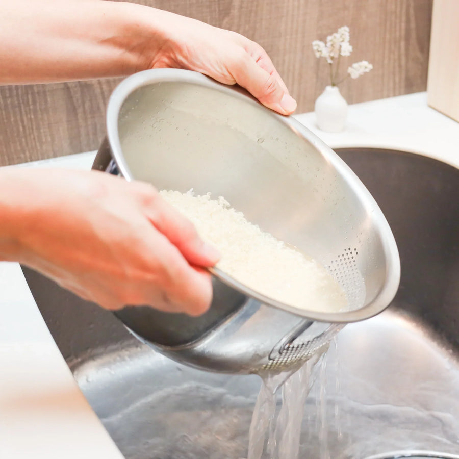 Stainless Steel Rice Washing Bowl – JOC Goods